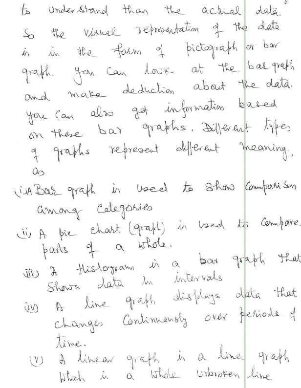CBSE Class 8 Mathematics Introduction To Graphs Notes Set B CBSE Class 8 Mathematics Introduction To Graphs Notes Set B